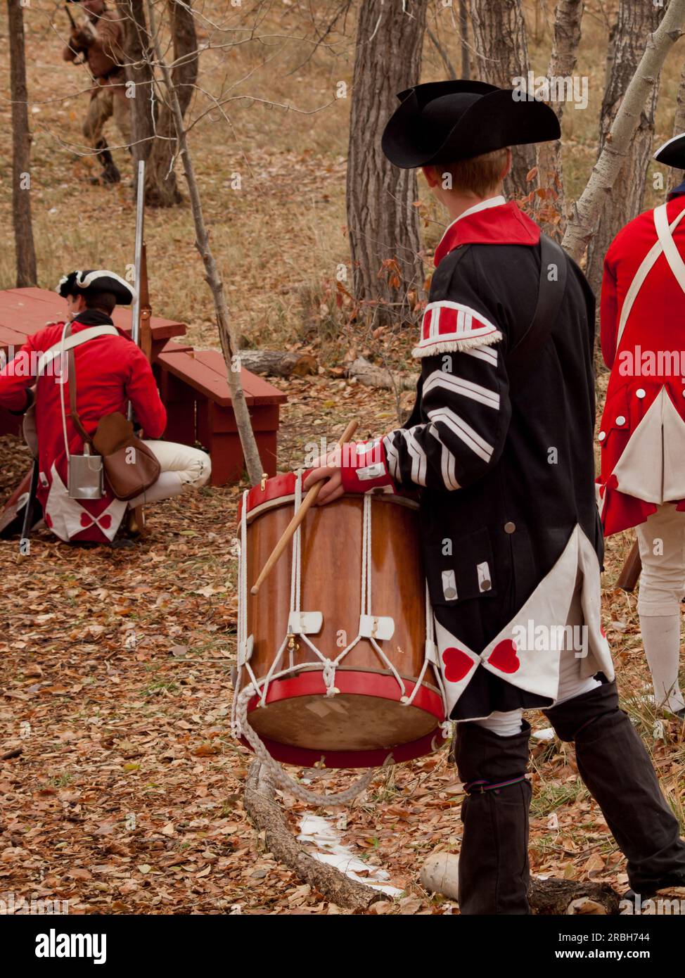 Revolutionary War Reenactment Stock Photo - Alamy