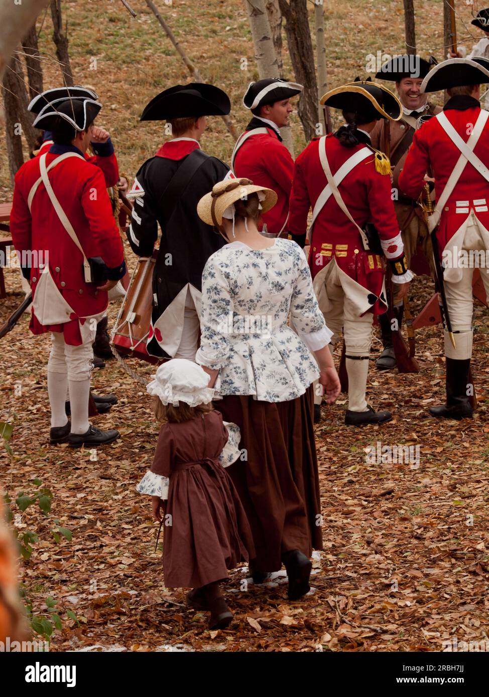 Revolutionary War Reenactment Stock Photo - Alamy