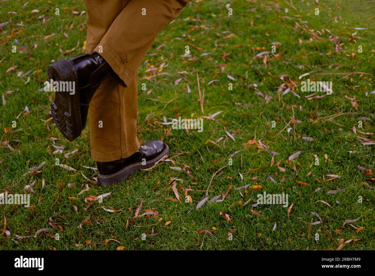 Golf Course Walk Stock Photo - Alamy