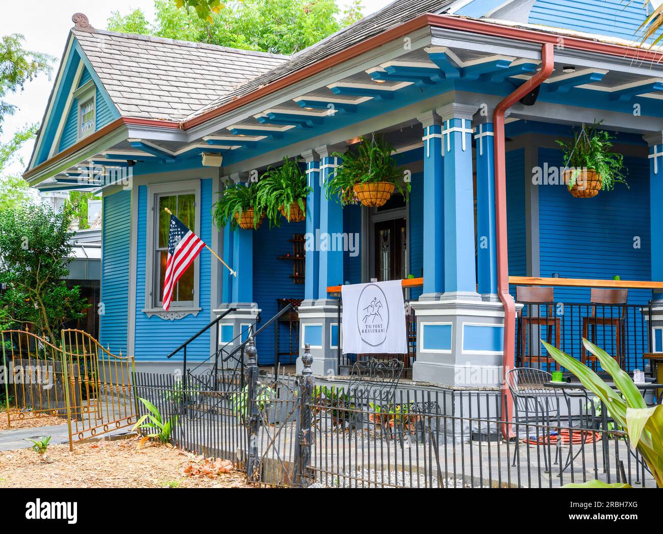 NEW ORLEANS, LA, USA - JULY 8, 2023: The Post Restaurant on Esplanade ...
