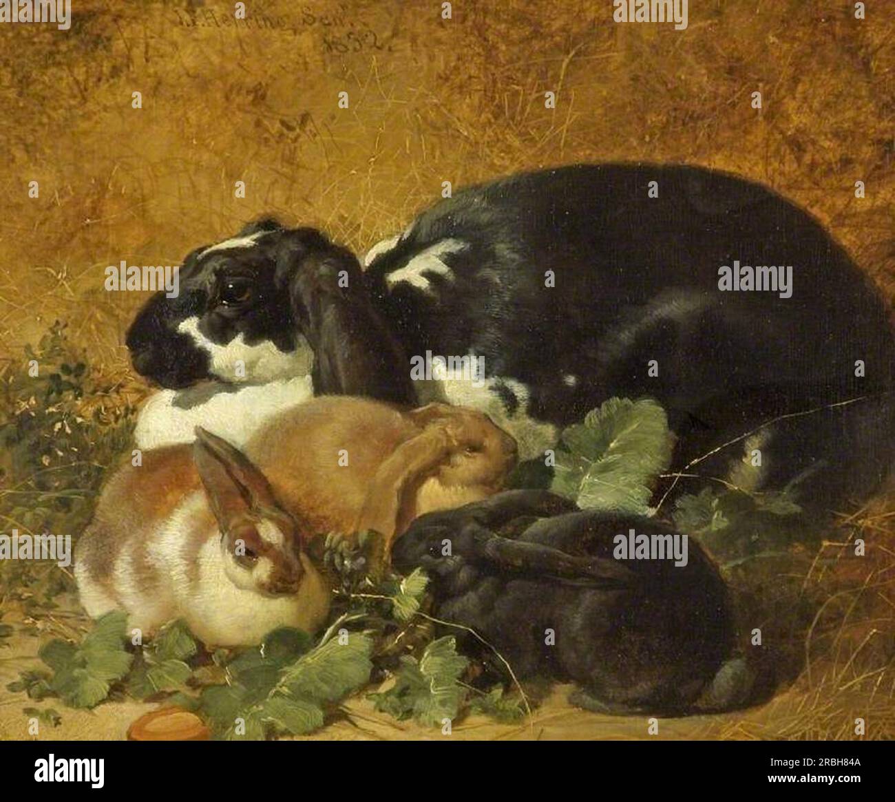 John frederick herring painting hi-res stock photography and images - Alamy