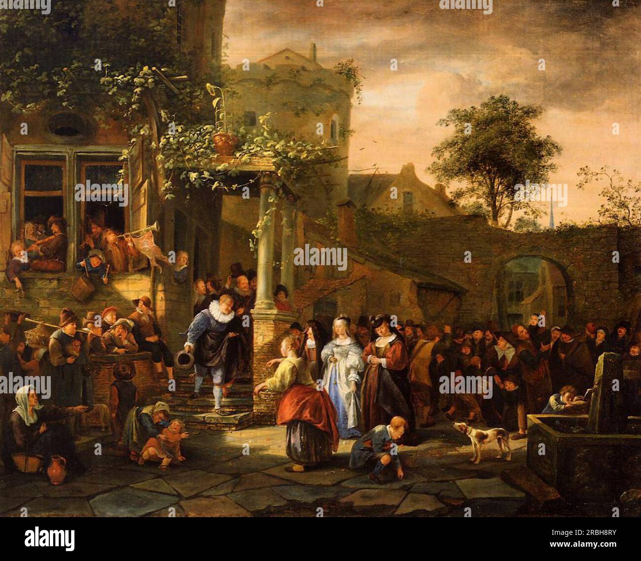 Village wedding jan steen hi-res stock photography and images - Alamy