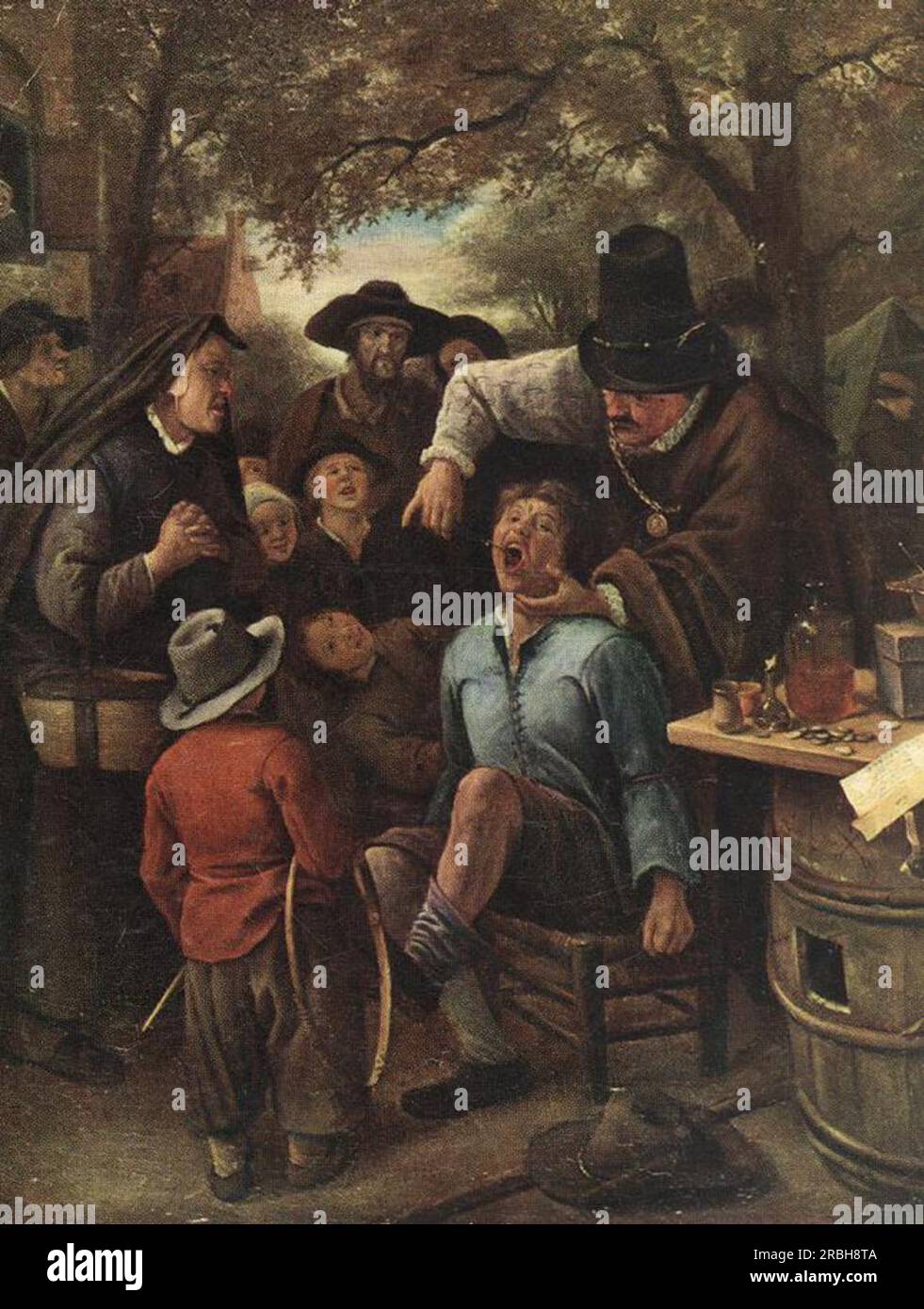 Quack Doctor 1651 by Jan Steen Stock Photo - Alamy