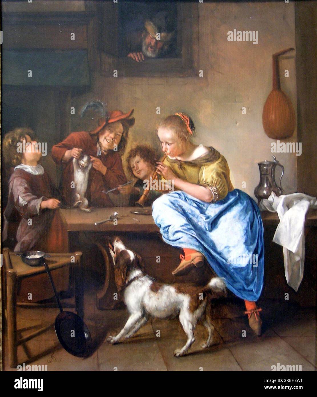 Jan steen lesson hi-res stock photography and images - Alamy