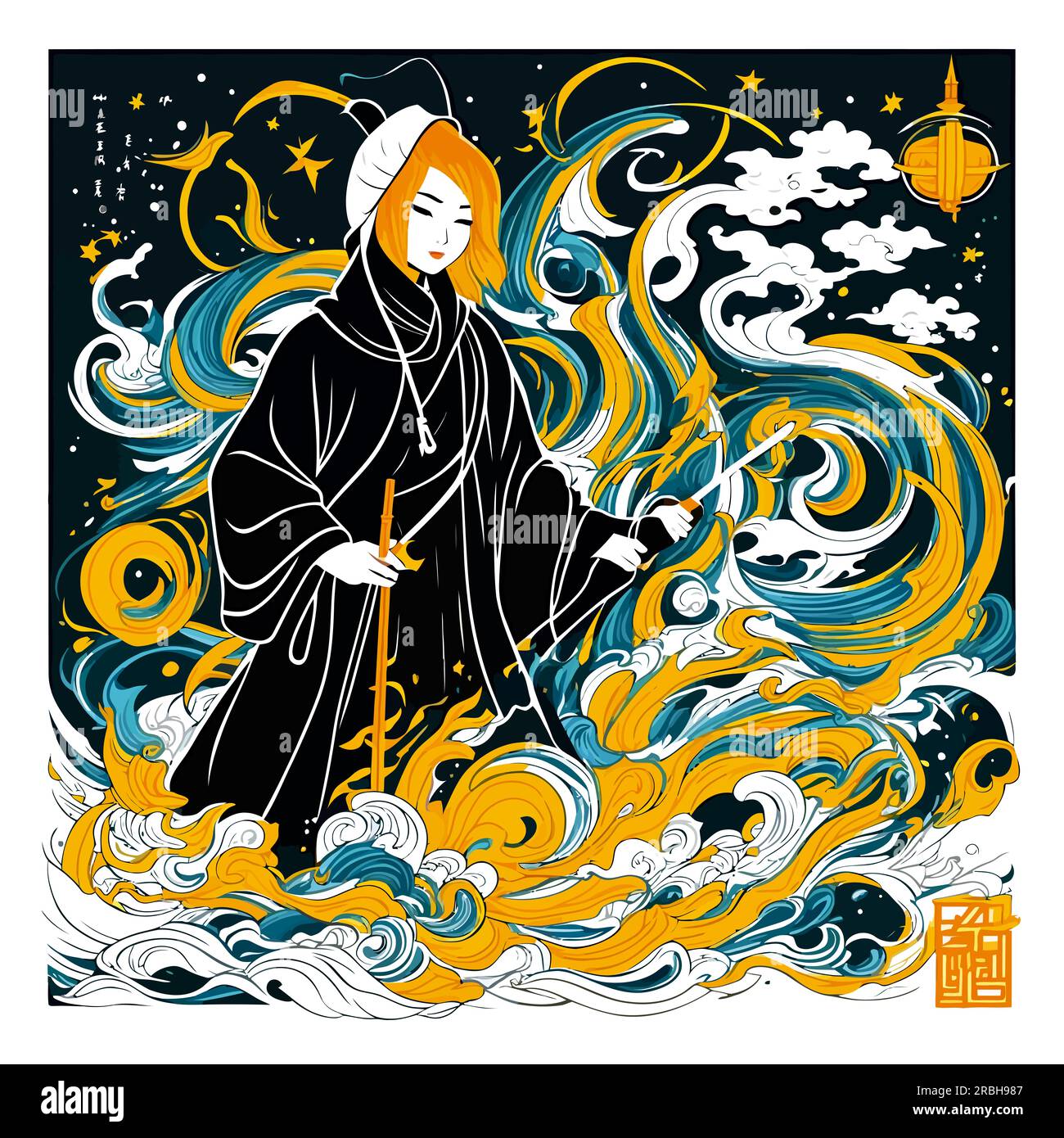 Chinese black magic Cut Out Stock Images & Pictures - Alamy