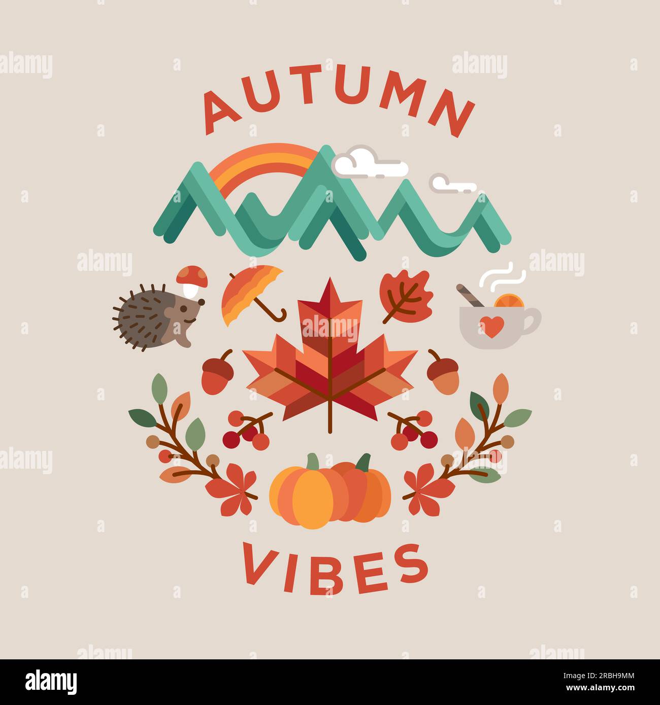 Mountain cinnamon Stock Vector Images - Alamy