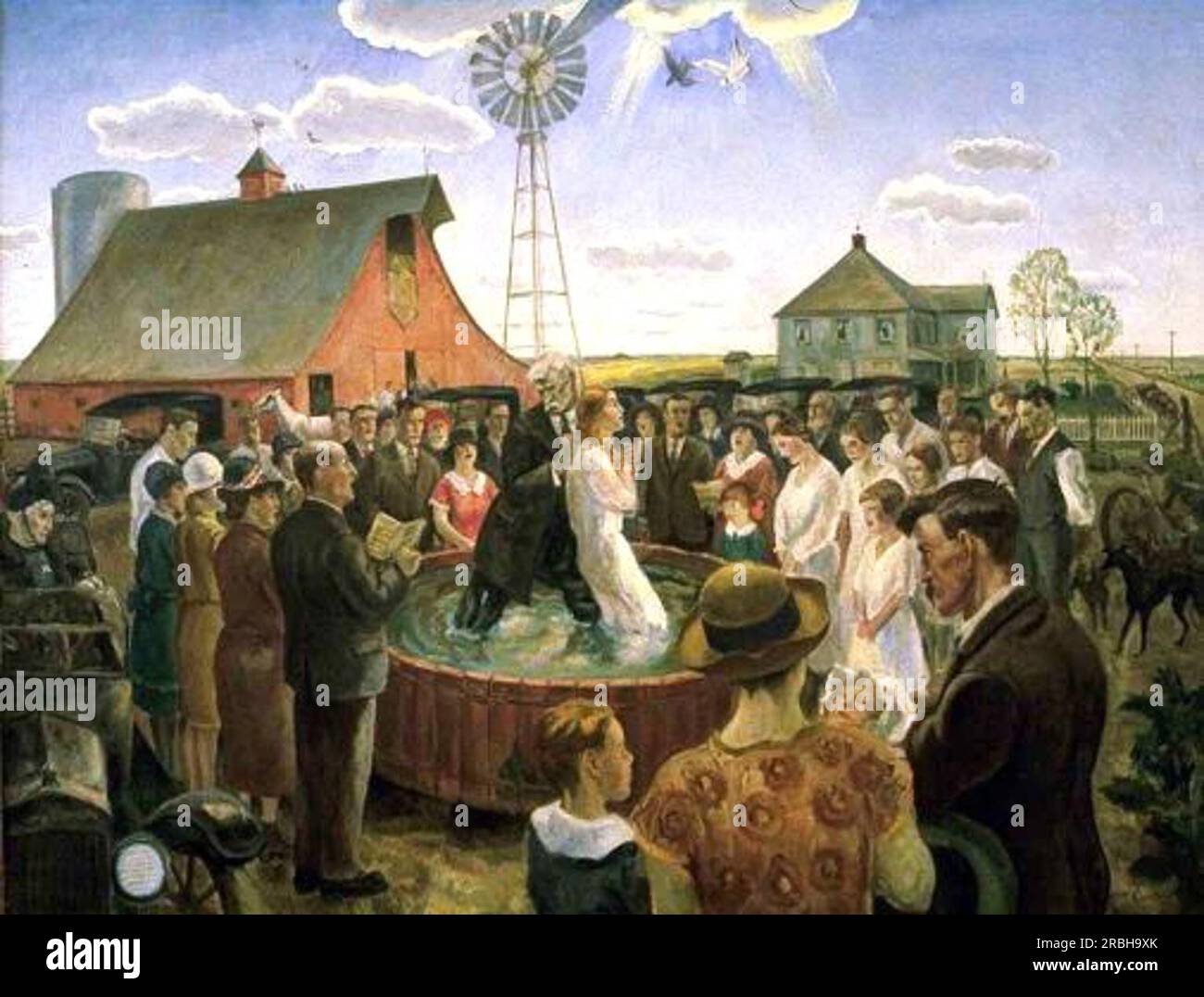 John steuart curry painting hi-res stock photography and images - Alamy