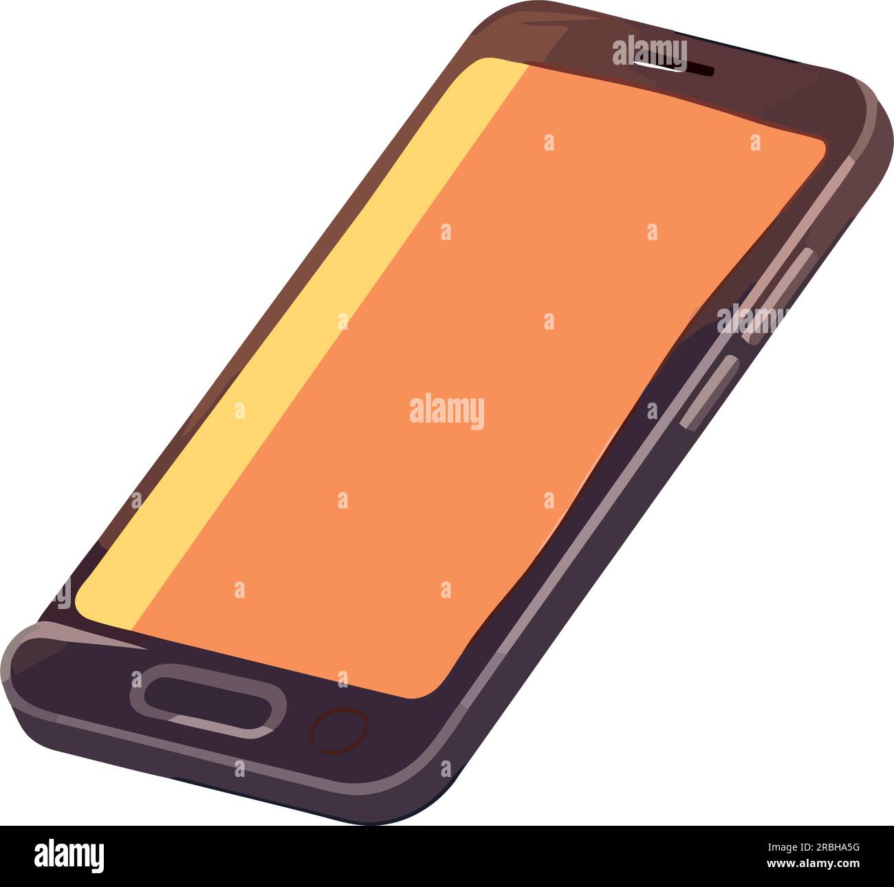 Modern smart phone symbol, wireless technology Stock Vector Image & Art ...