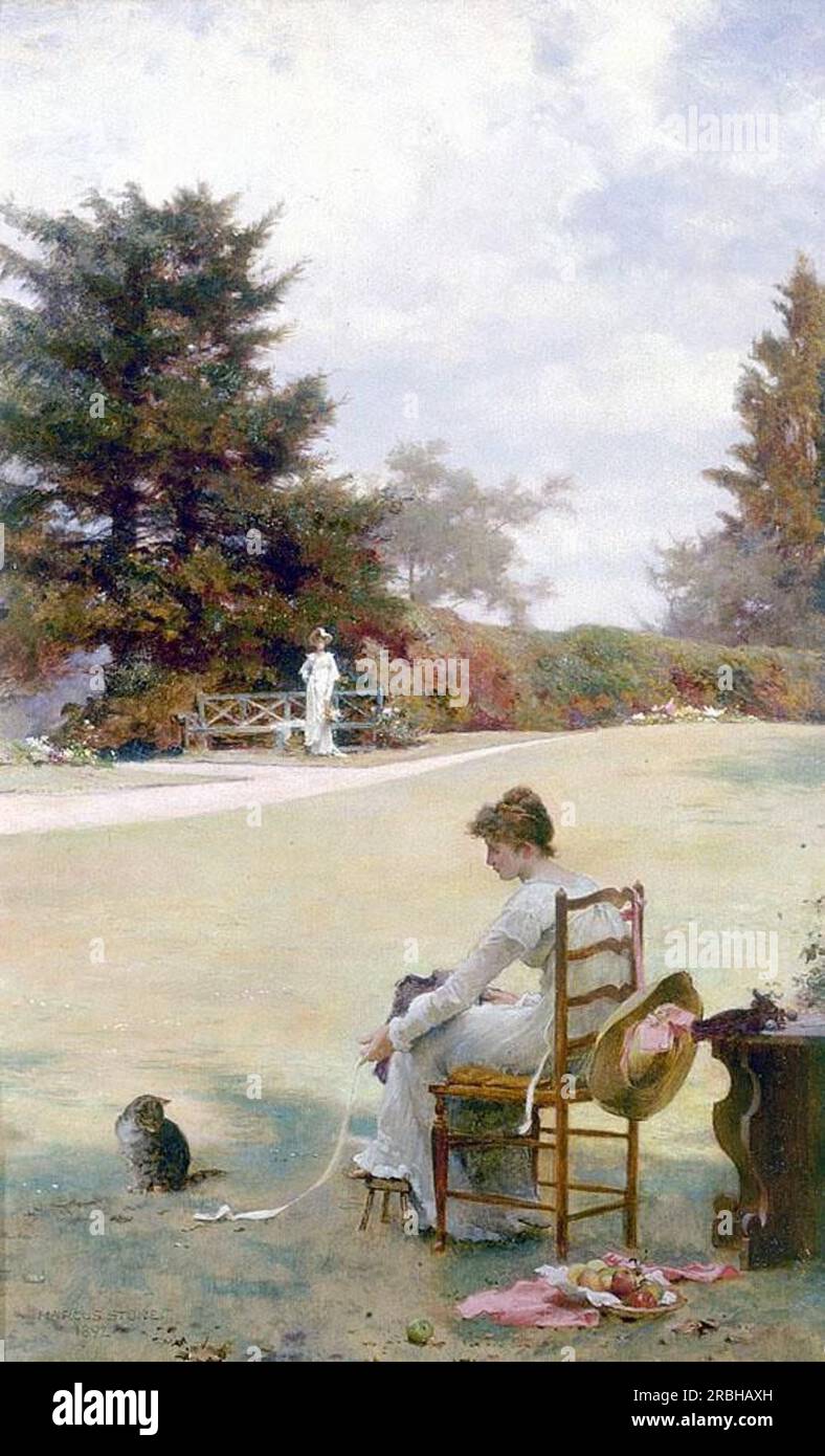 Marcus stone painting hi-res stock photography and images - Alamy