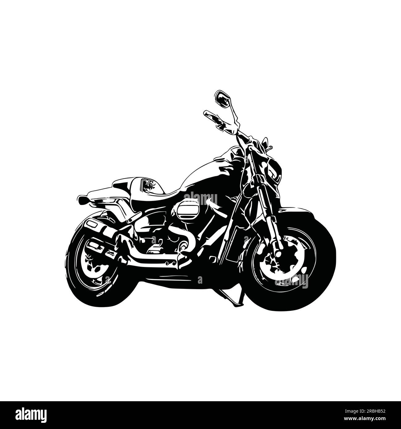 Motorcycle Clip Art Outline