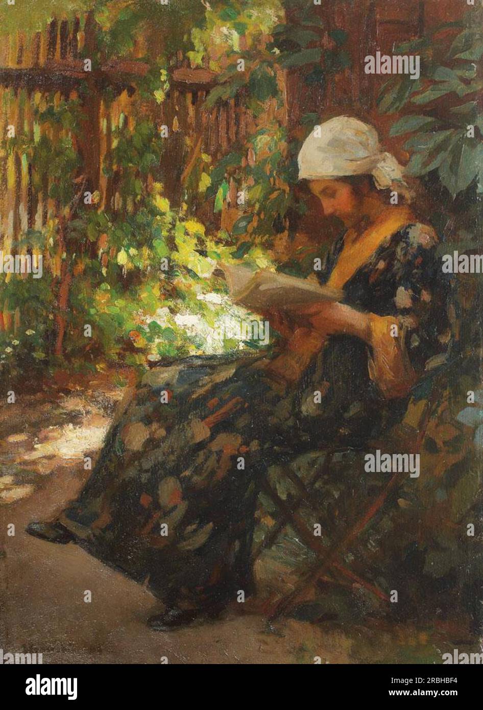 Summer Afternoon 1918 by Ipolit Strambu Stock Photo - Alamy