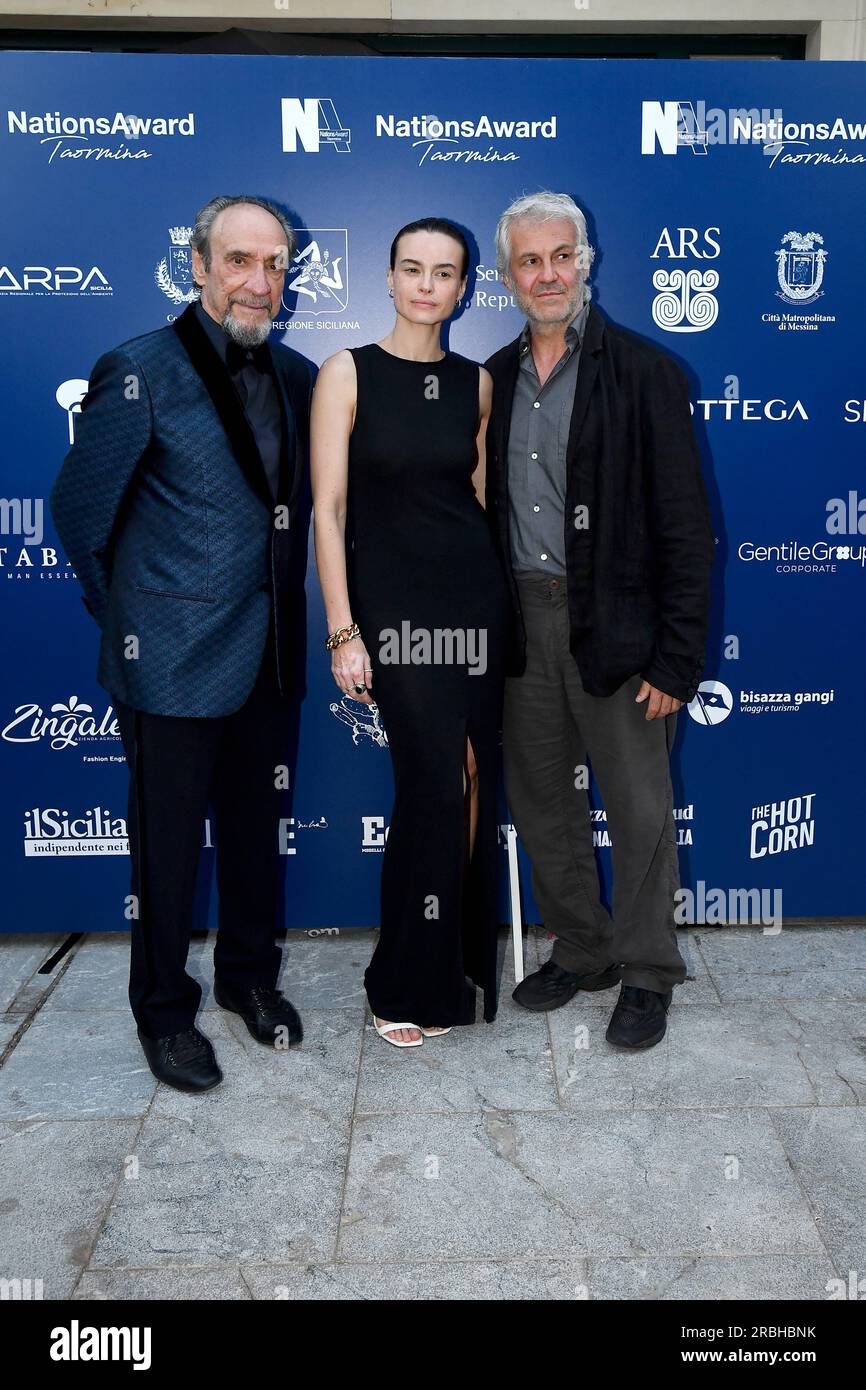 Taormina, Italy. 09th July, 2023. Taormina : Ancient Theater . Nations ...