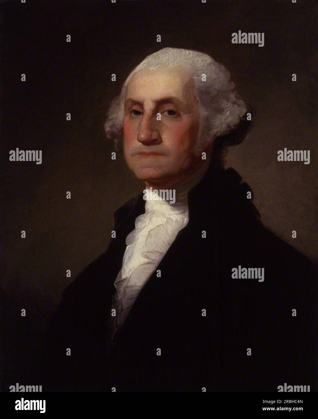 George Washington 1796 by Gilbert Stuart Stock Photo - Alamy