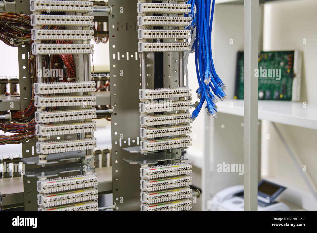 The digital telephone system in the office allows for easy and ...