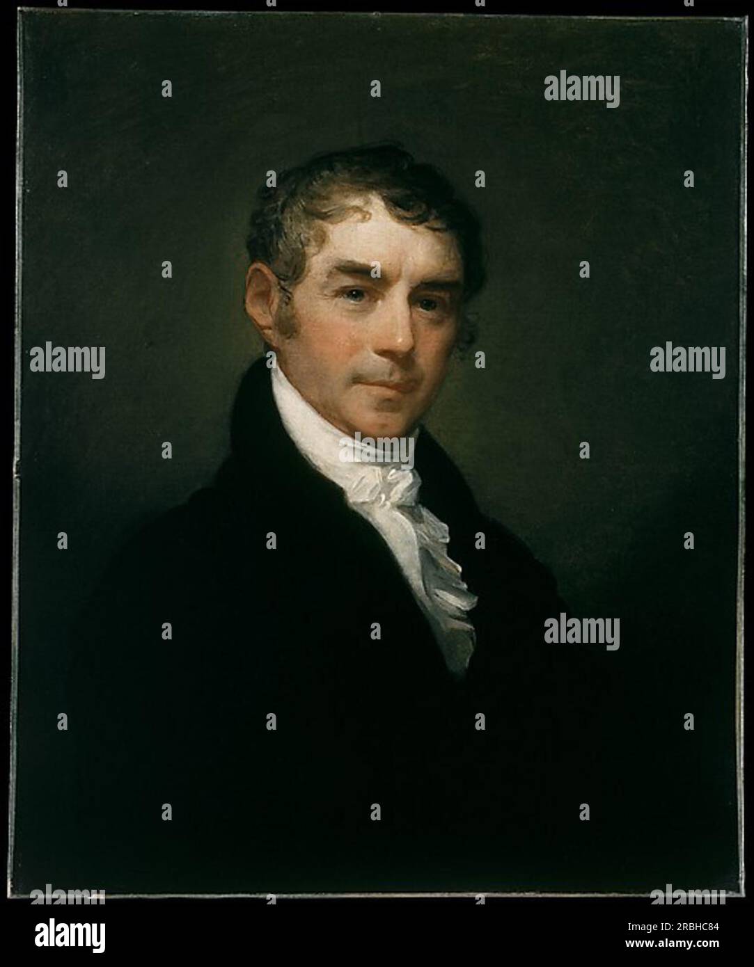 William Eustis 1806 by Gilbert Stuart Stock Photo - Alamy