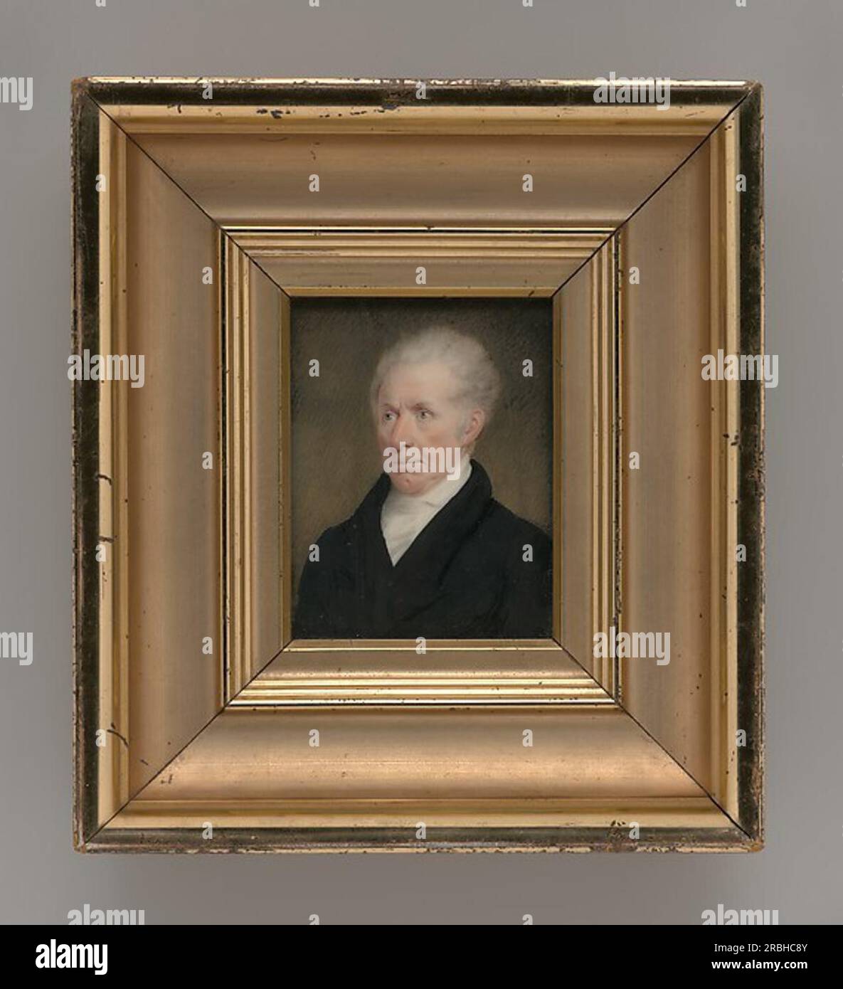 Gilbert Stuart 1825 by Gilbert Stuart Stock Photo - Alamy