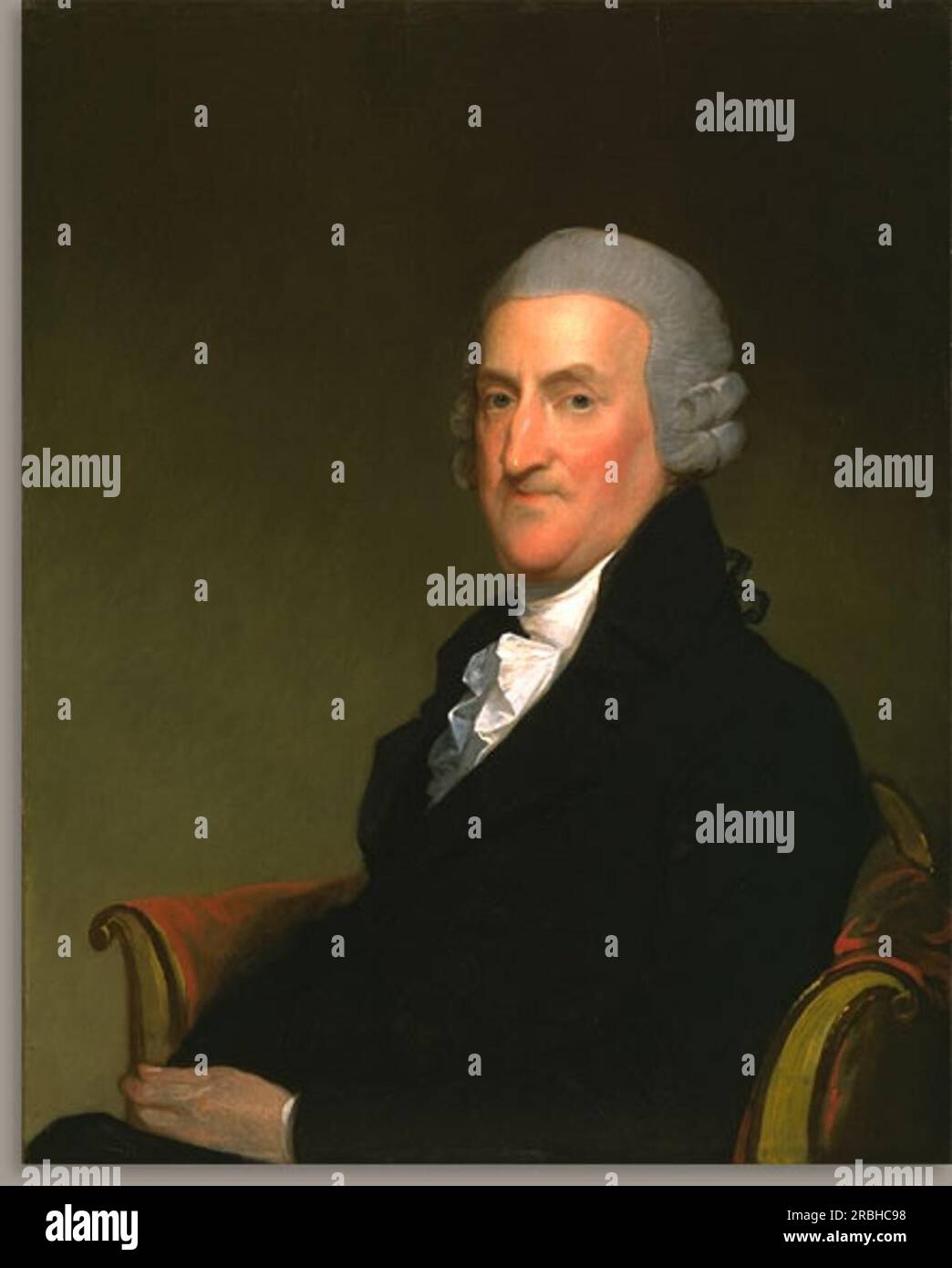 Samuel Salisbury 1811 by Gilbert Stuart Stock Photo - Alamy