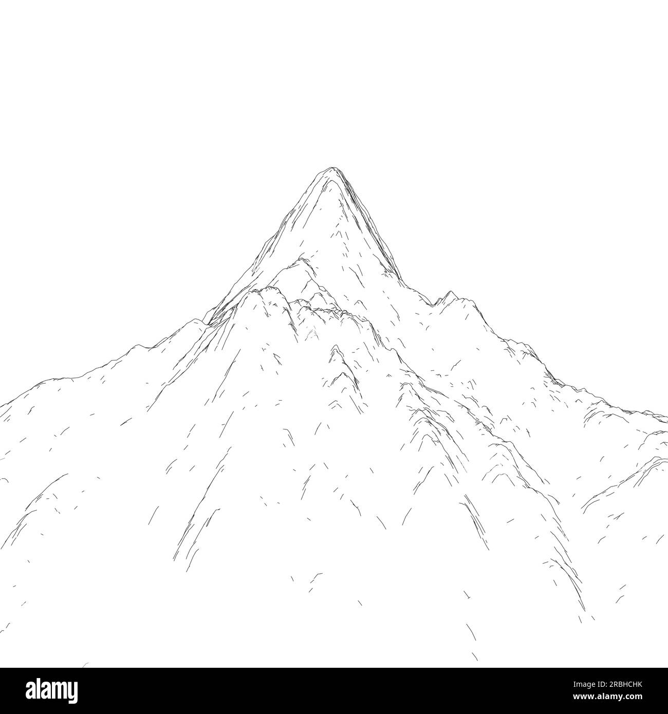 Rocky mountain map Black and White Stock Photos & Images - Alamy