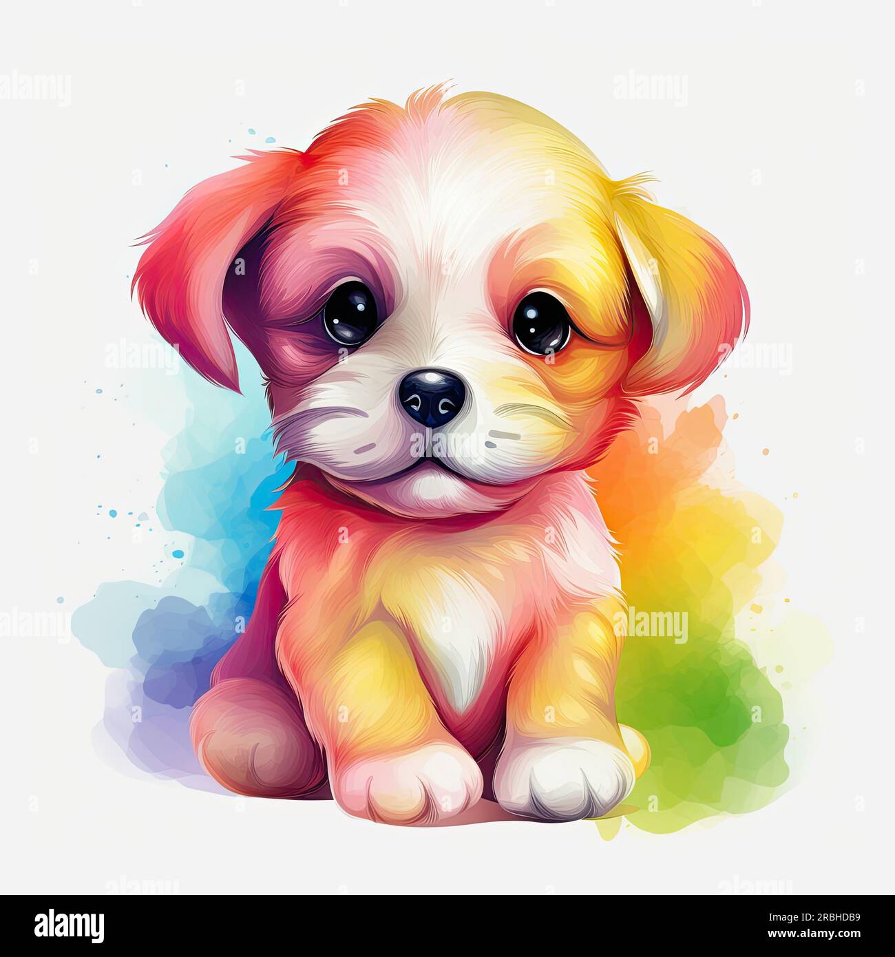 Baby Puppy Pictures To Color