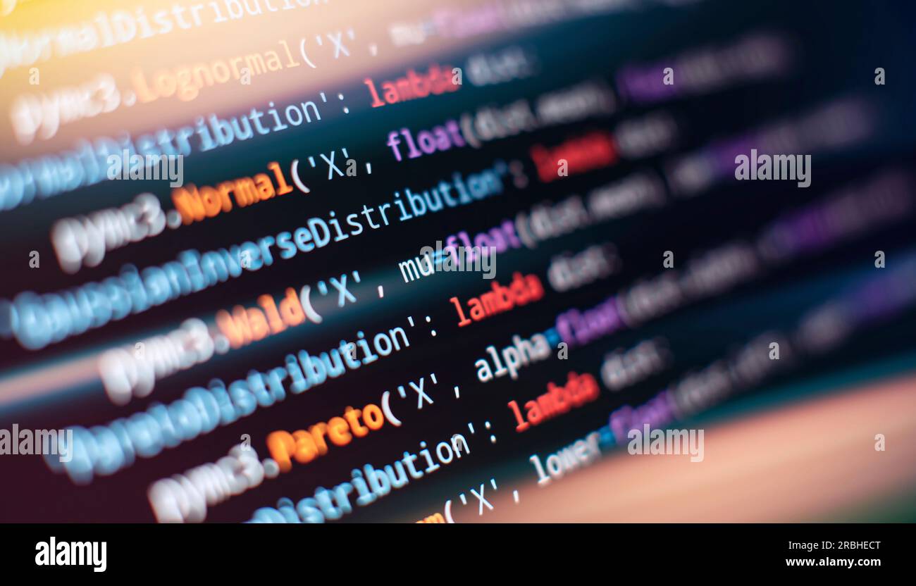 Digital technology industry concept Development of programming and ...