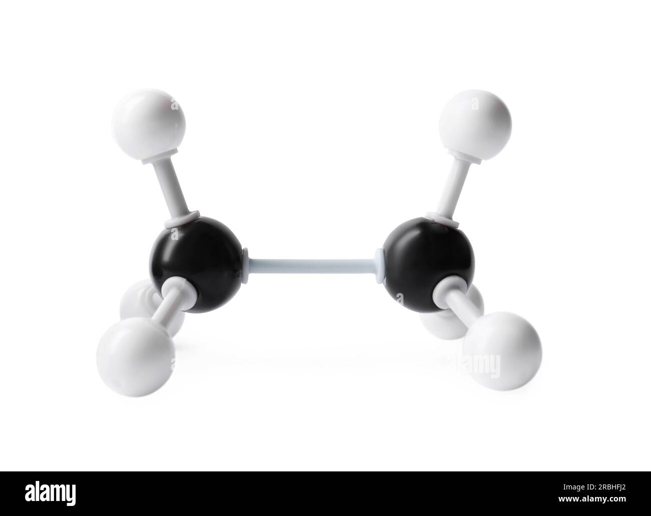 Molecule of alcohol isolated on white. Chemical model Stock Photo - Alamy