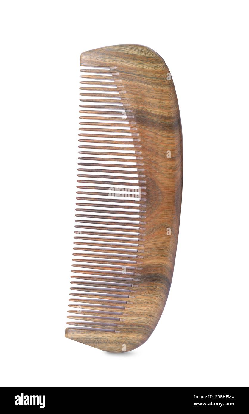 Female hairdresser combing hair Cut Out Stock Images & Pictures - Alamy