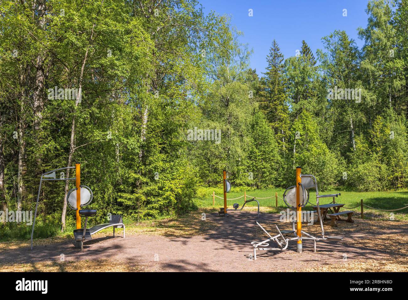 Exercise machines hi-res stock photography and images - Alamy