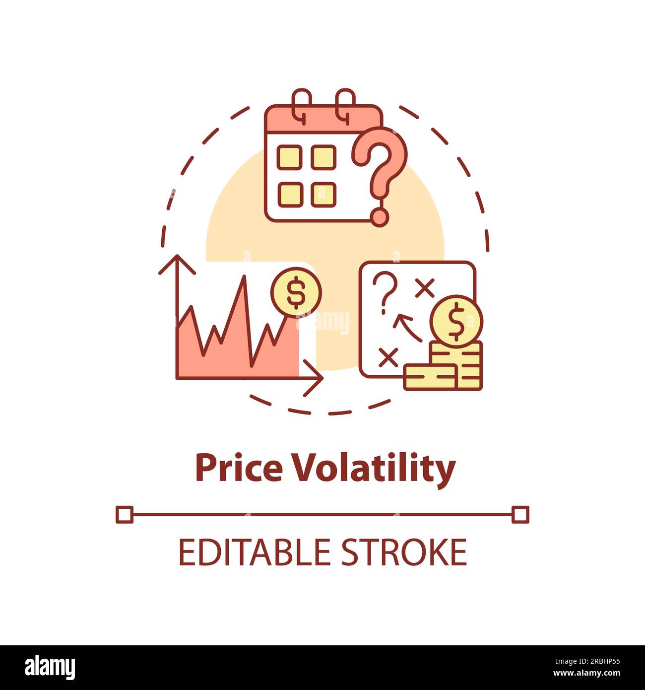 Volatility graph Stock Vector Images - Alamy
