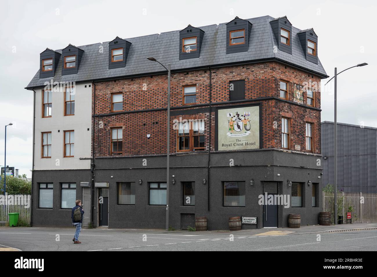The Royal Crest Hotel. Regents Road,Boundary Street in Liverpool ...