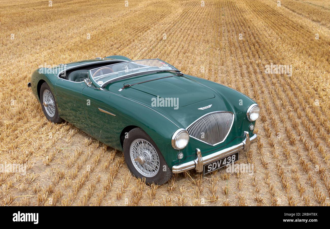 An Austin Healey 100-4 Stock Photo - Alamy