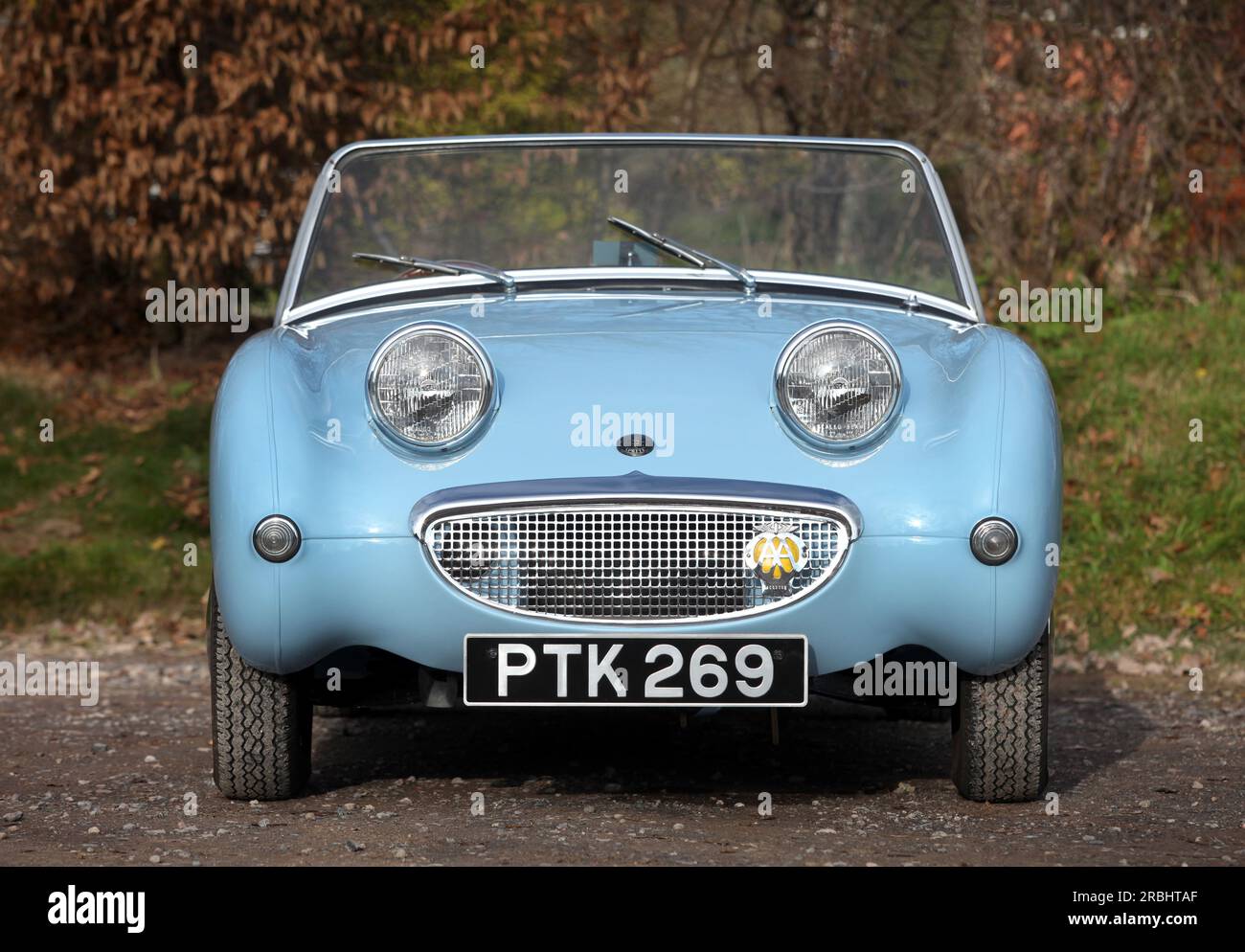 An Austin Healey Bugeye Sprite Stock Photo - Alamy