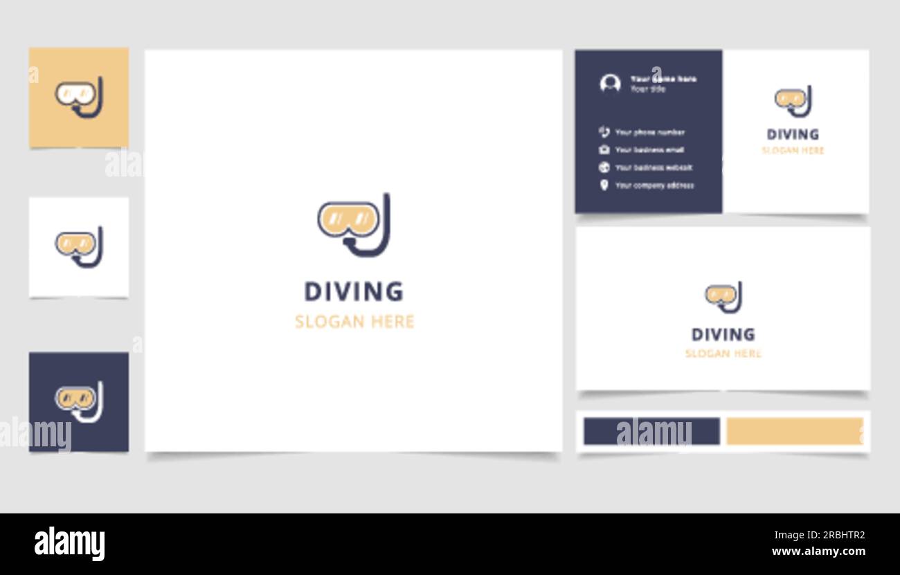 Diving destination Stock Vector Images - Alamy