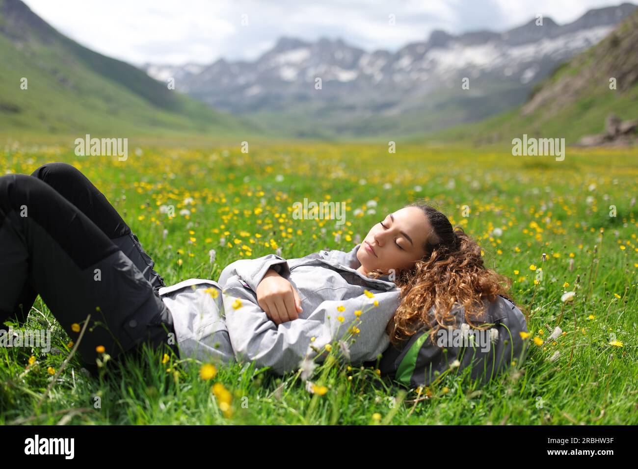 Sleeping lady mountain hi-res stock photography and images - Alamy