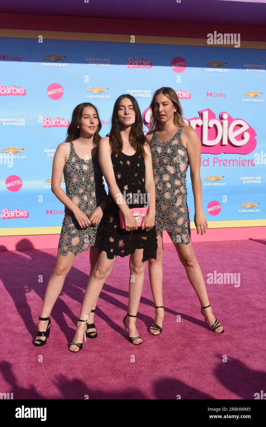 Los Angeles, California, USA 9th July 2023 Singers Haim attends Warner ...