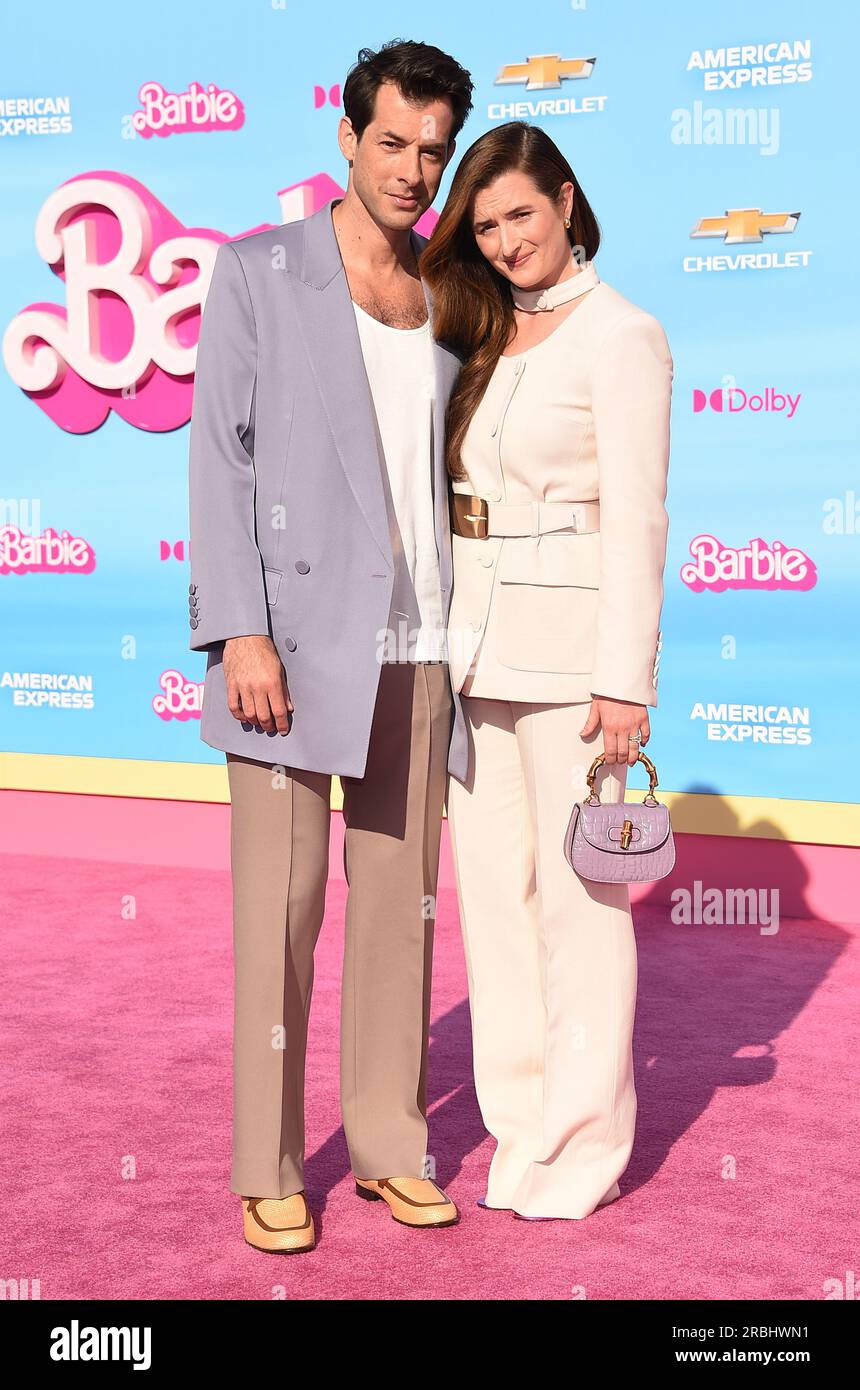 Los Angeles, USA. 09th July, 2023. Mark Ronson and Grace Gummer ...