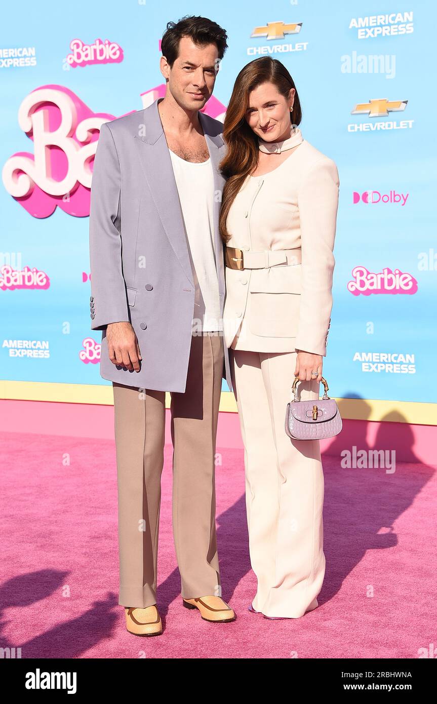 Los Angeles, USA. 09th July, 2023. Mark Ronson and Grace Gummer ...