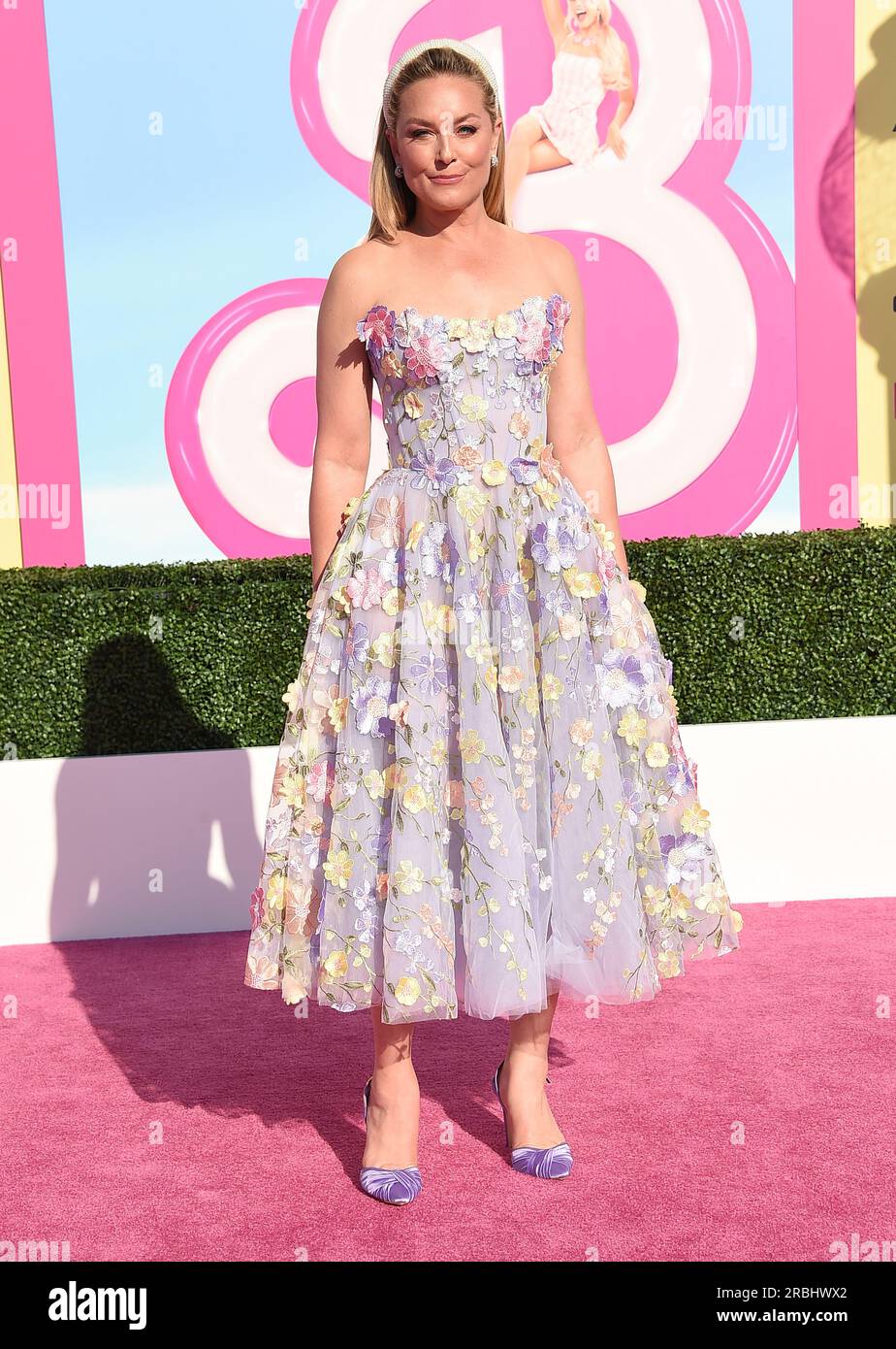 Los Angeles, USA. 09th July, 2023. Elisabeth Rohm arriving at Warner ...