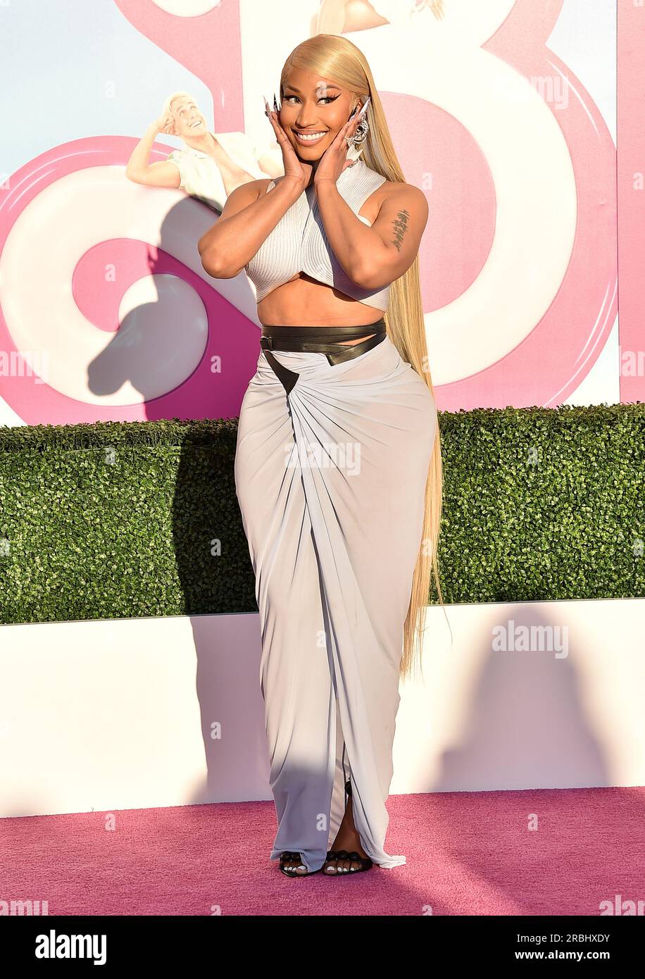 Los Angeles, USA. 09th July, 2023. Nicki Minaj arriving at Warner Bros ...