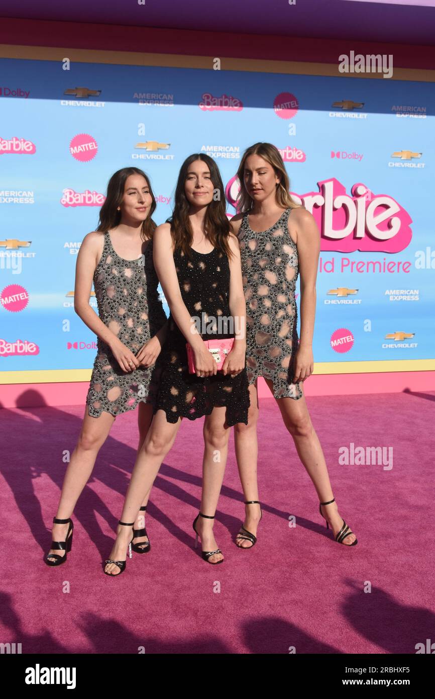 Los Angeles, California, USA 9th July 2023 Singers Haim attends Warner ...