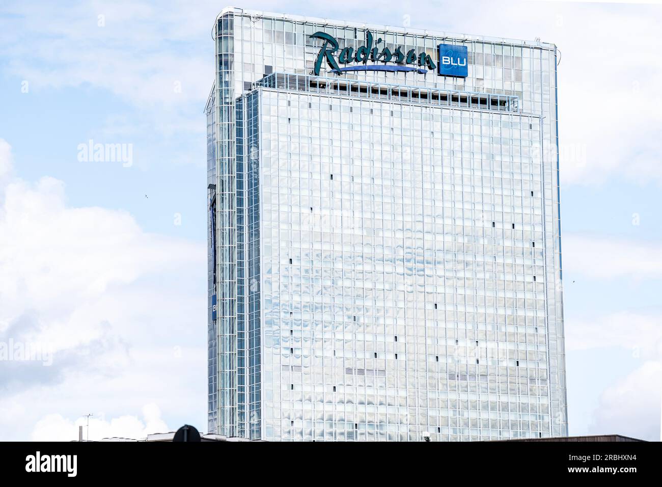 Oslo 20230707.Radisson Blu Plaza Hotel in central Oslo. Photo: Annika ...