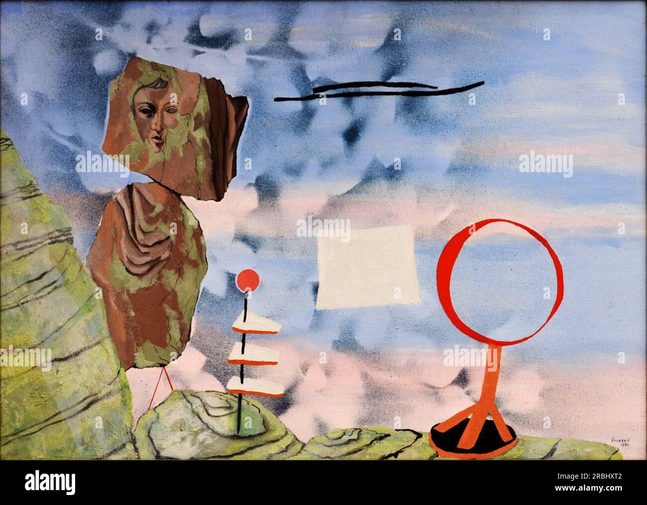 Obraz 1932 by Jindrich Styrsky Stock Photo - Alamy