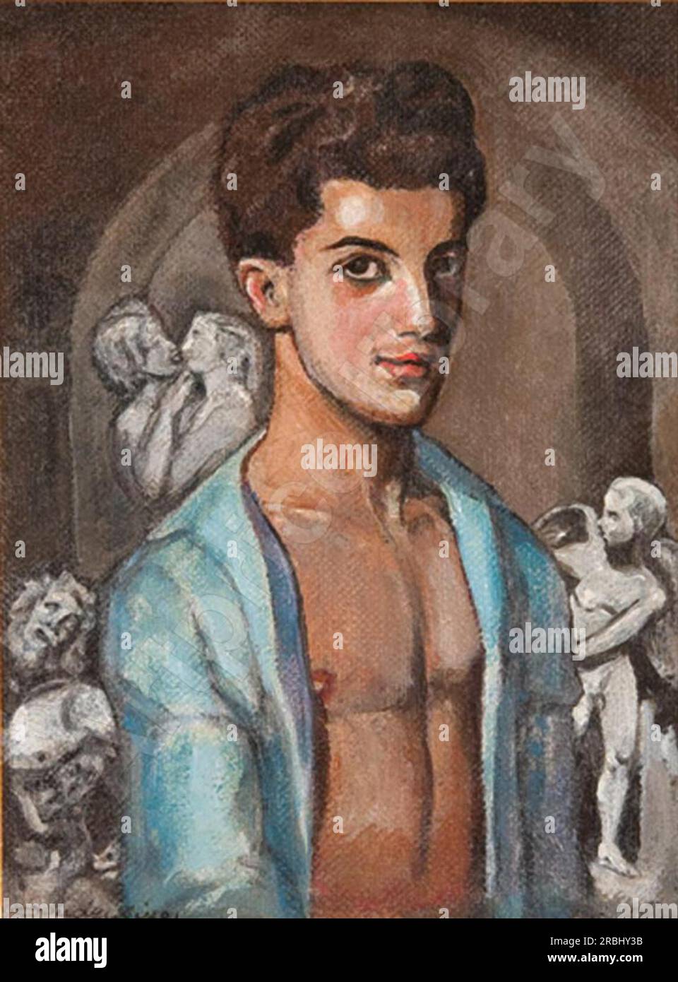 Portrait of Leonide Massine in “The Legend of Joseph” 1914; Russian ...