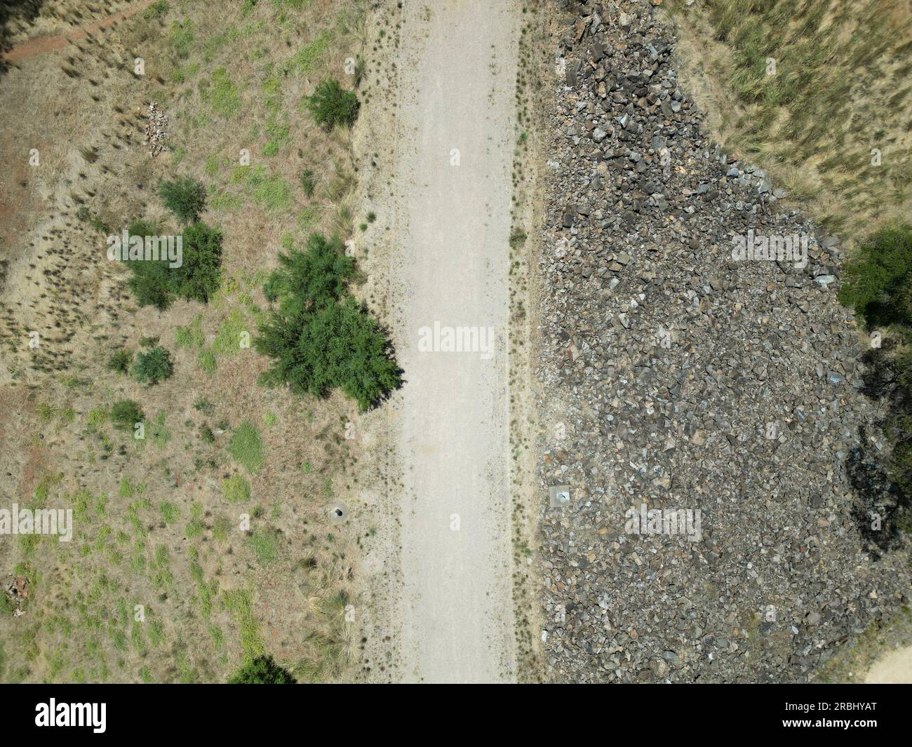 The split of 2 sides Stock Photo - Alamy