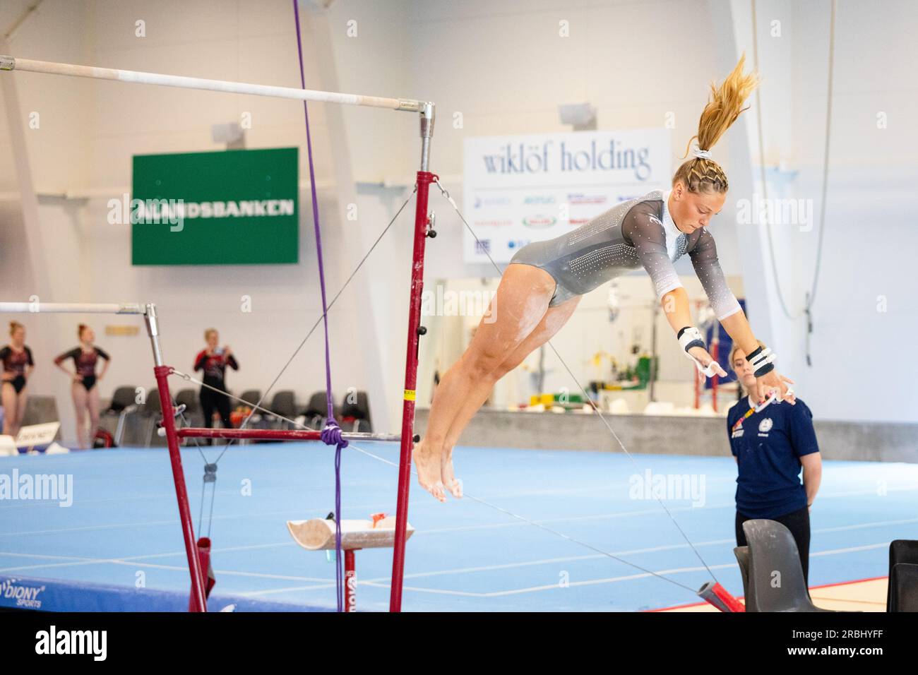 The individual all-around gymnastics competition at the Inter Island ...