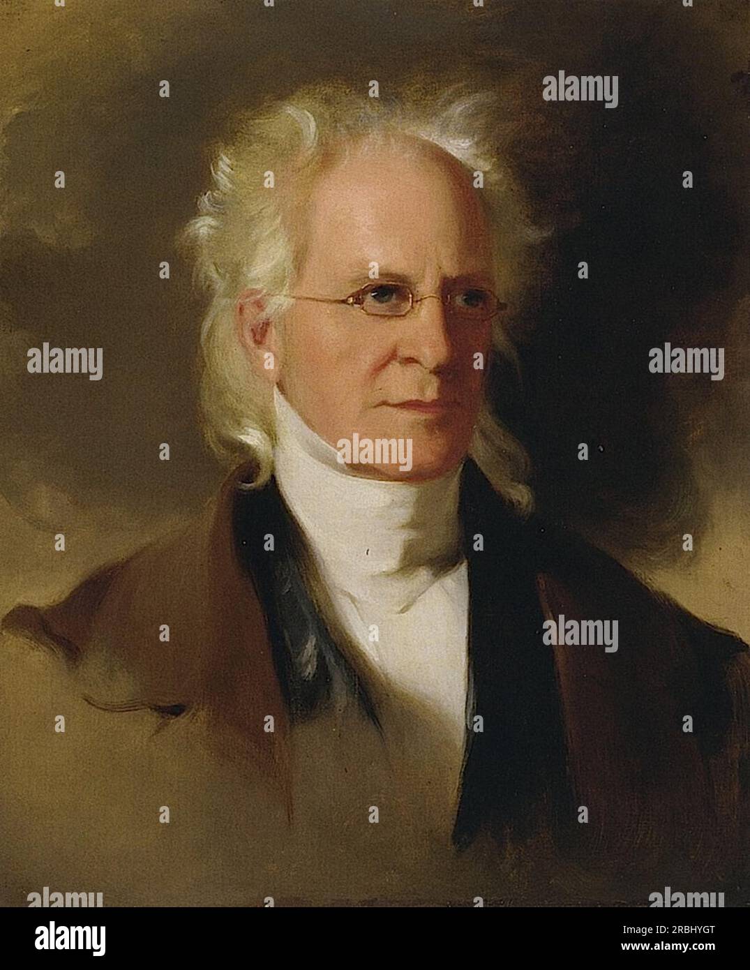 Rembrandt Peale 1859 by Thomas Sully Stock Photo - Alamy