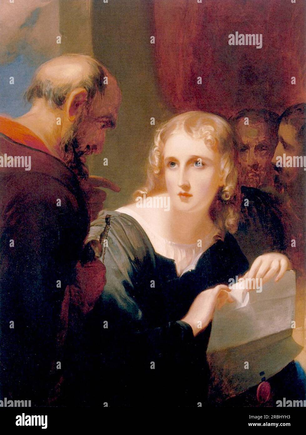 Shylock painting hi-res stock photography and images - Alamy