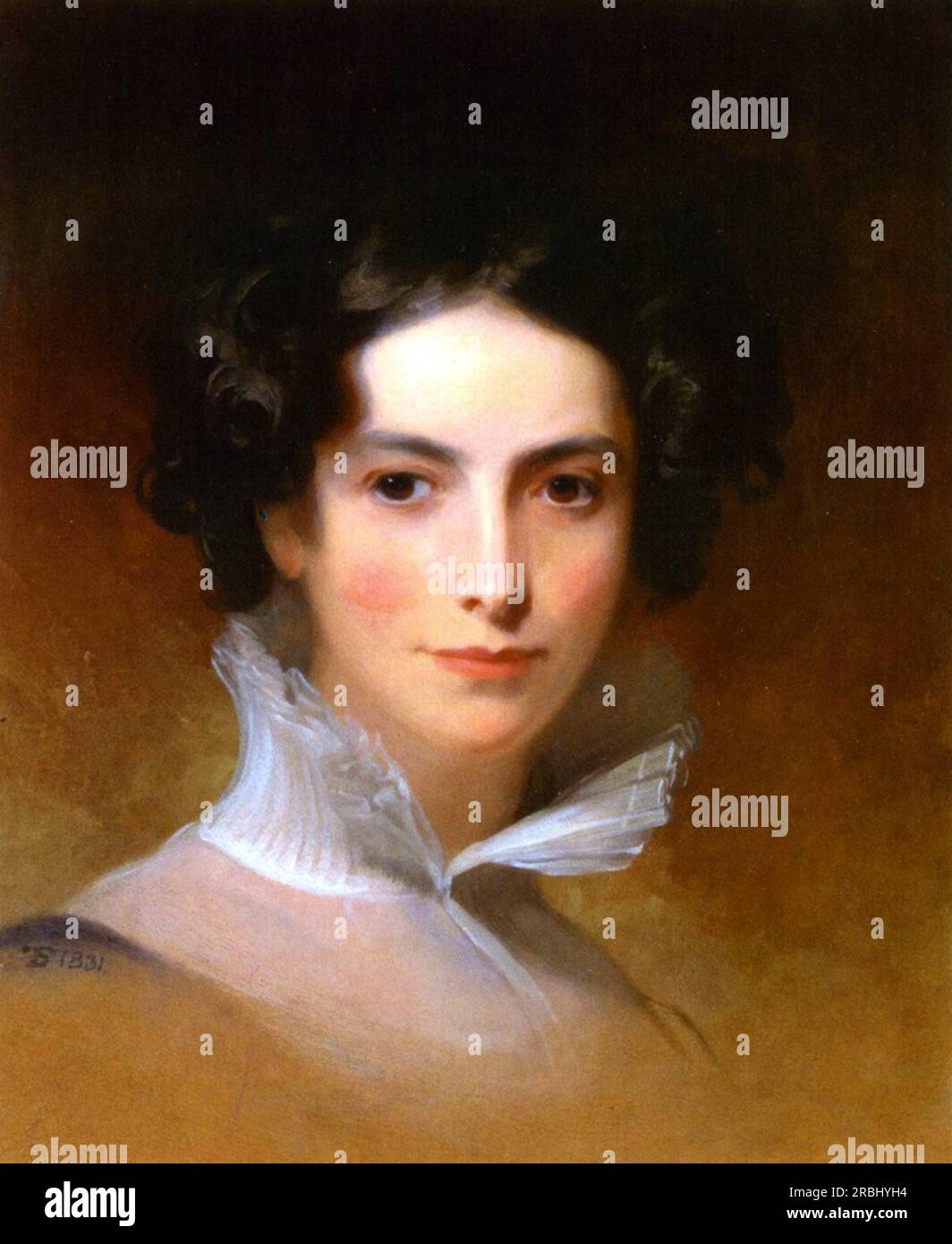 Rebecca Gratz 1831 by Thomas Sully Stock Photo - Alamy