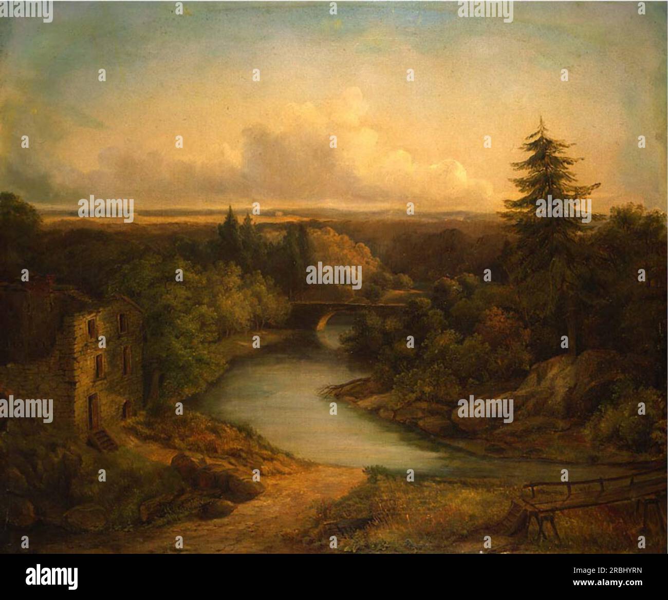 Thomas sully landscape hi-res stock photography and images - Alamy