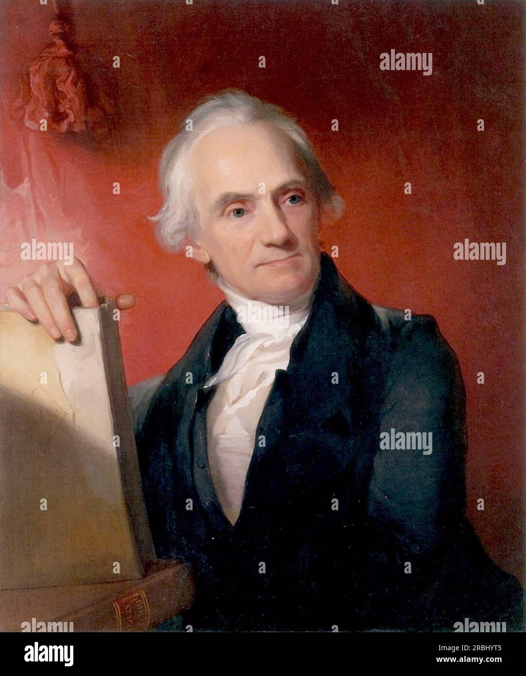 John Vaughn 1823 by Thomas Sully Stock Photo - Alamy