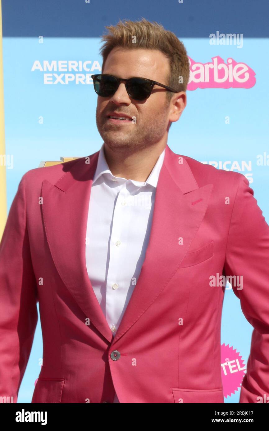 LOS ANGELES - JUL 9: Scott Evans at the Barbie World Premiere at the Shrine Auditorium on July 9 ...